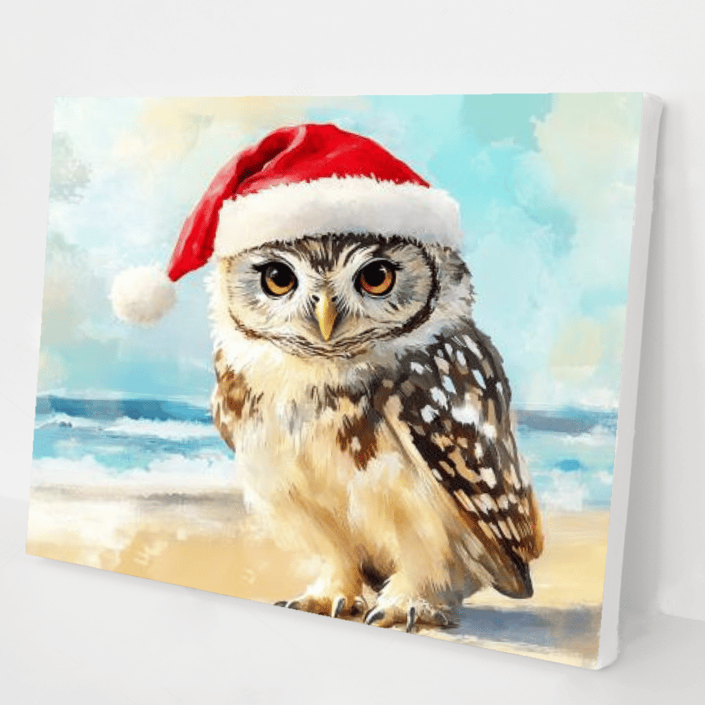 Paint Plot The Owl Paint by Number kit