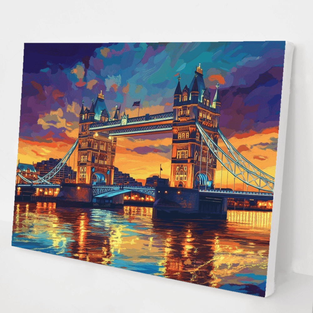 Tower Bridge by Night kit – Paint Plot