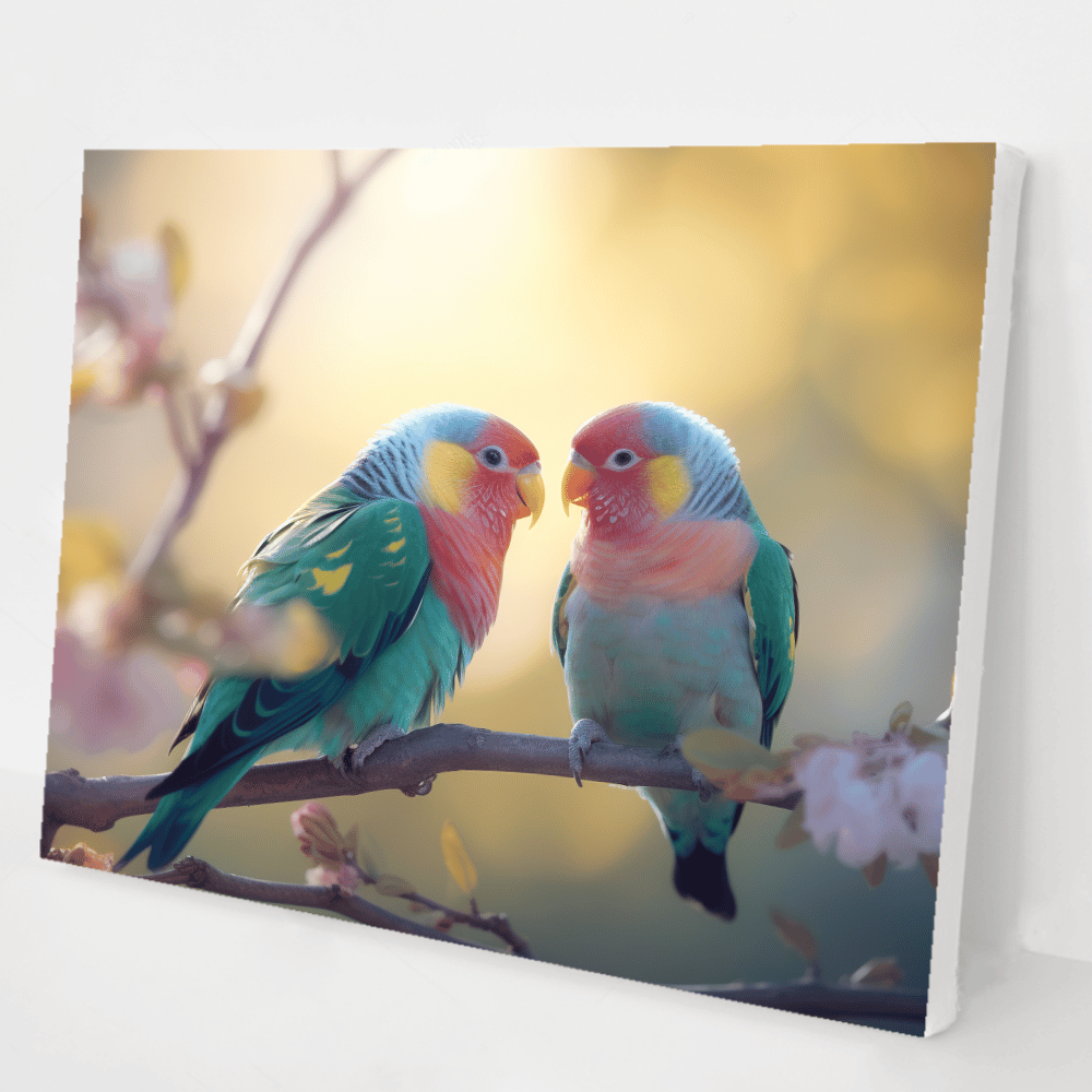 Love Birds kit – Paint Plot