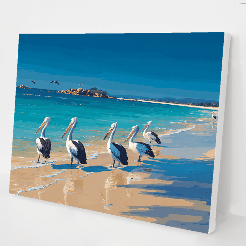 Pelicans kit – Paint Plot