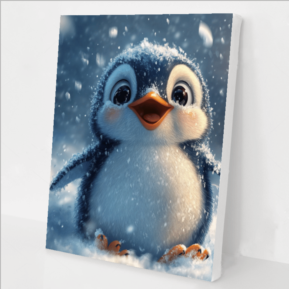 Penguin Chick kit – Paint Plot