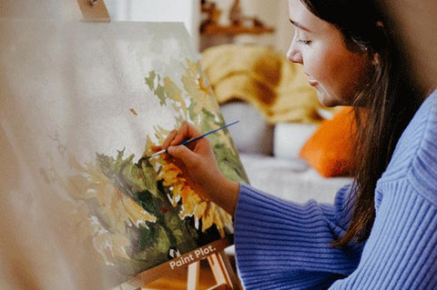 Paint Plot: Paint By Numbers For Adults