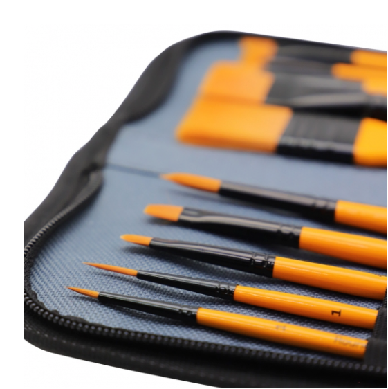 Acrylic Brush Set and Wallet – Paint Plot