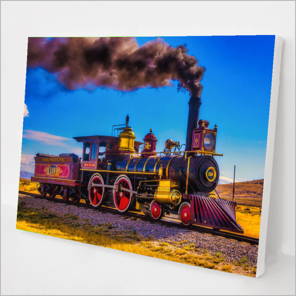 Paint Plot Union Pacific Paint by Number kit